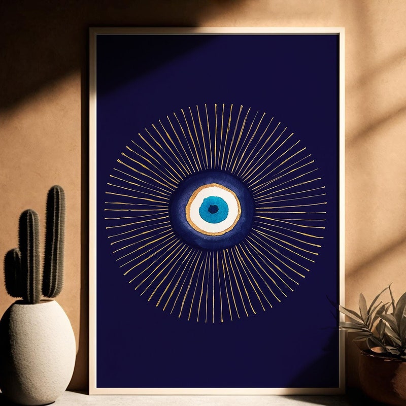 Evil Eye Art - Etsy