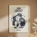Vintage Print, How Lucky Are We, Western Print, Cowboy Poster, Cowgirl ...