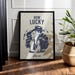 Vintage Print, How Lucky Are We, Western Print, Cowboy Poster, Cowgirl ...