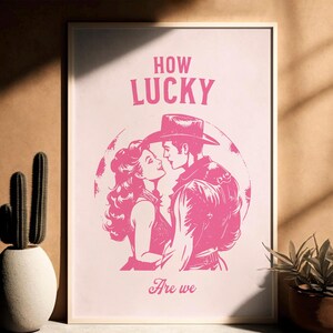 Valentines Print Gallery, Pink Wall Art, Retro Valentine's Day, Cute ...