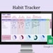 2024 Habit Tracker Spreadsheet | Google Sheets Template | Daily Habit ...