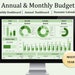 2024 Annual Budget Google Sheets | Budget Template | Financial Planner ...