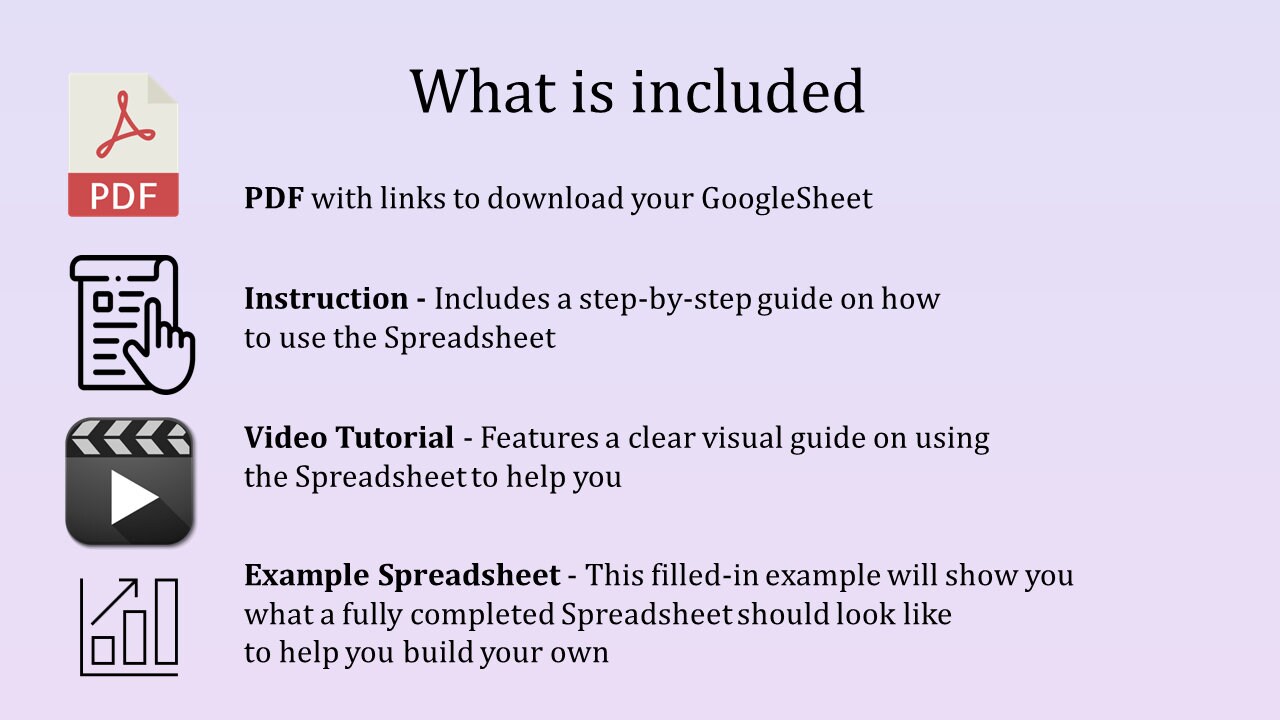 2024 Habit Tracker Spreadsheet | Google Sheets Template | Daily Habit ...