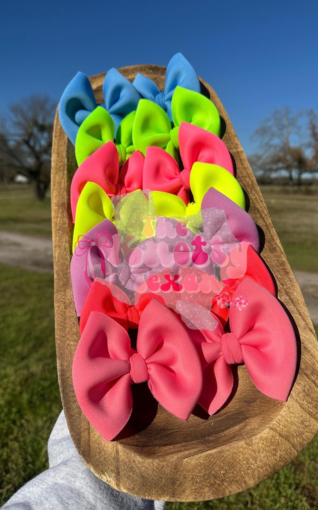 Summer Scuba Bows | Water Bows | Pink Bows | Neon Bows | Water Bows ...