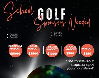 Booster Athletic Club Fundraiser Flyer Packet Package | Everything You ...