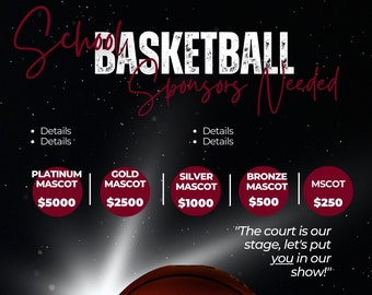 Booster Athletic Club Fundraiser Flyer Packet Package | Everything You ...