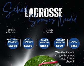 Booster Athletic Club Fundraiser Flyer Packet Package | Everything You ...