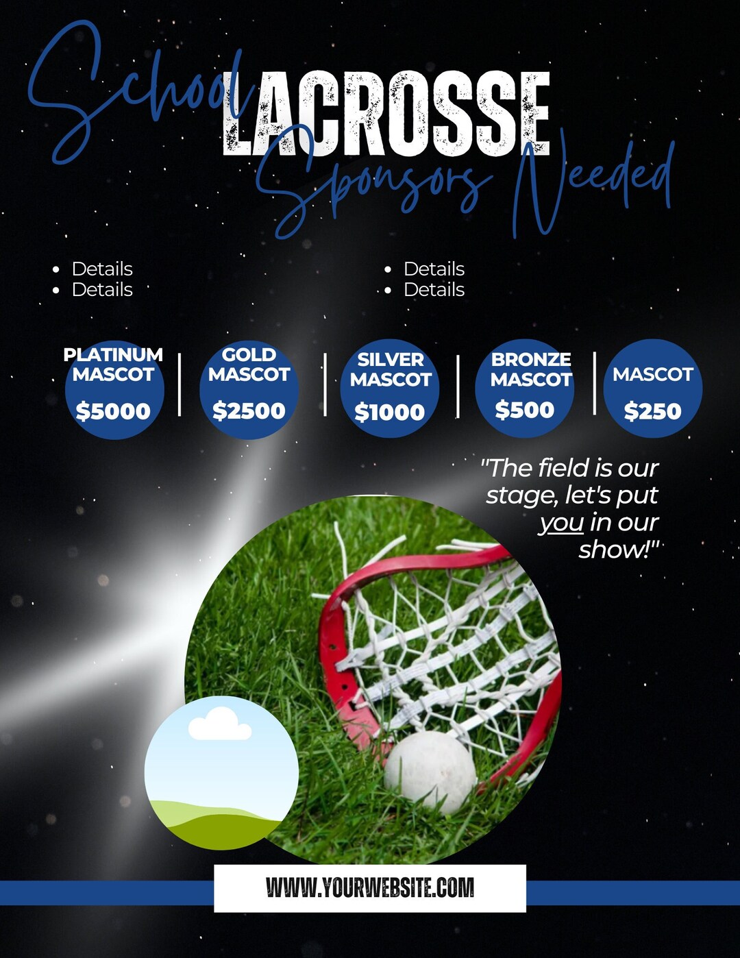 Booster Athletic Club Fundraiser Flyer Packet Package | Everything You ...