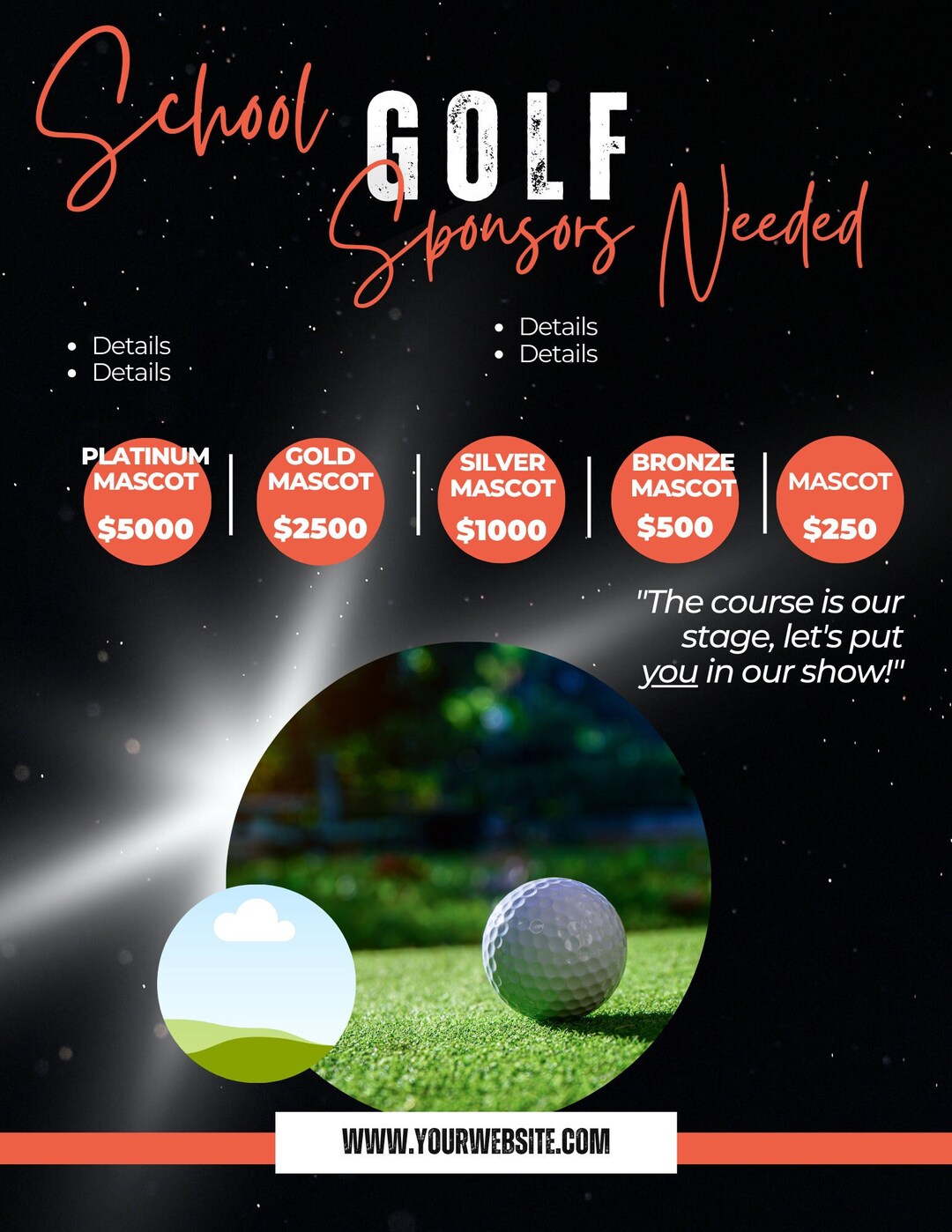 Booster Athletic Club Fundraiser Flyer Packet Package | Everything You ...