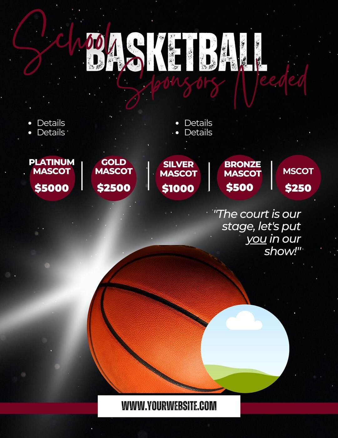 Booster Athletic Club Fundraiser Flyer Packet Package | Everything You ...