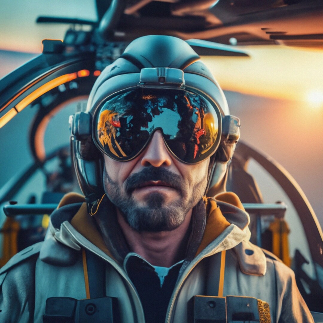 Pilot Poster Digital Download Military Pilot Digital Art - Etsy