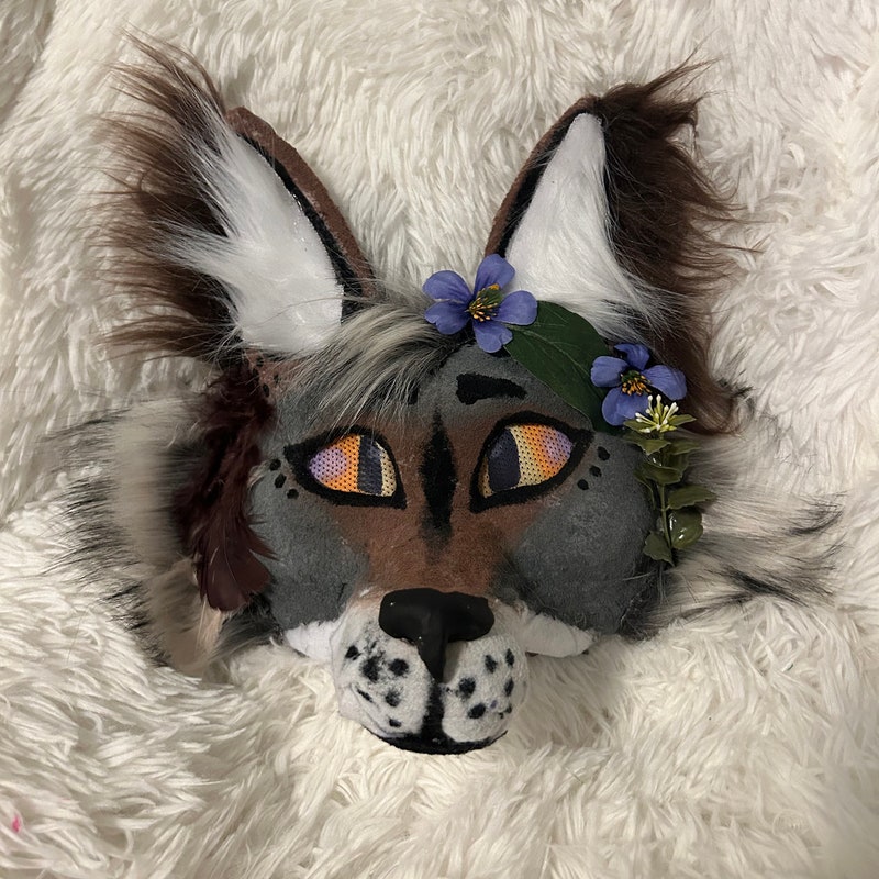 Coyote Mask - Etsy