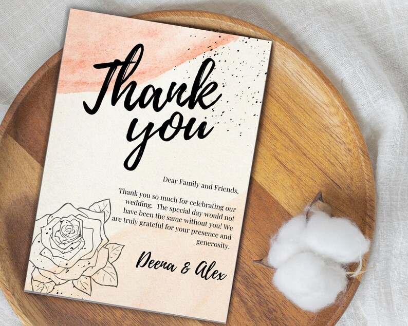 Thank You Card | Handwritten Notes | Gratitude Message | Appreciation ...