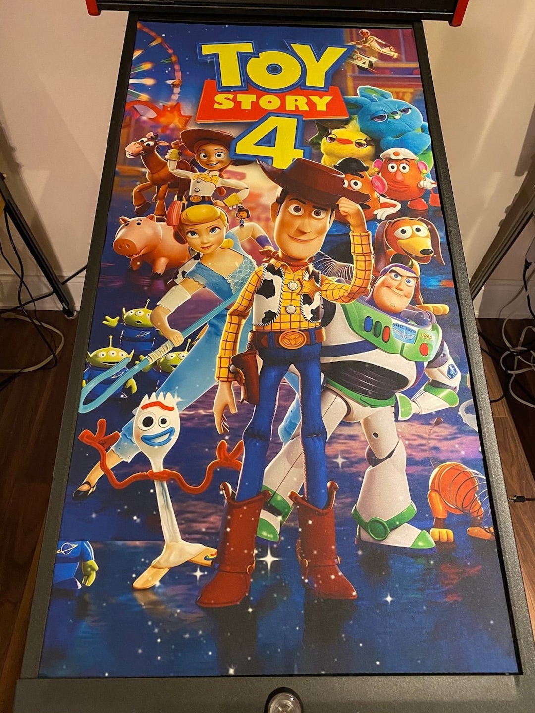 Toy Story Pinball Machine Widebody Glass Cover dust Cover, Protection ...