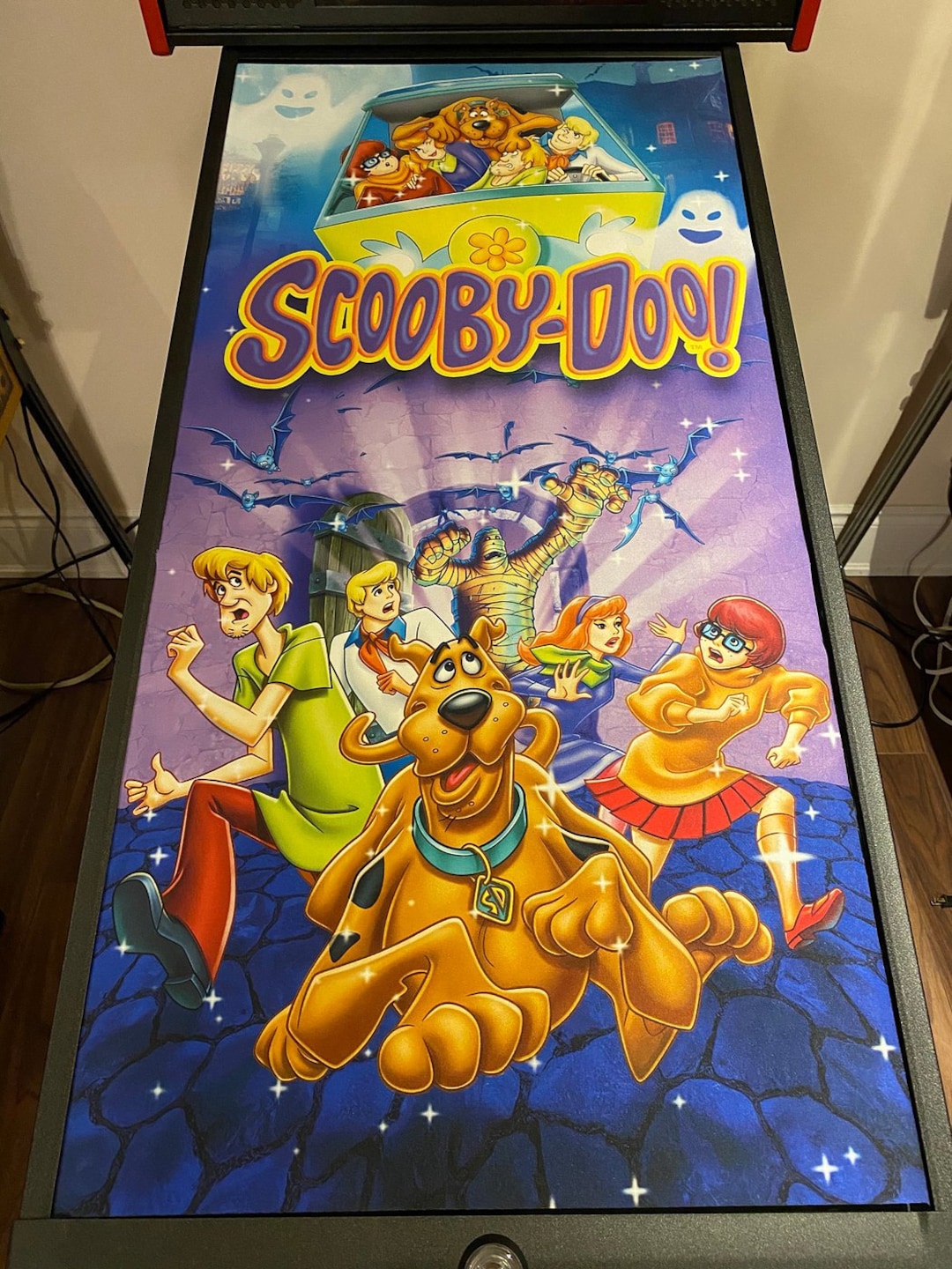 Scooby Doo Pinball Machine Widebody Glass Cover dust Cover, Protection ...