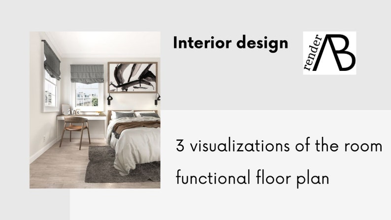 Custom Interior Design Interior Design Service E-design Custom Mood Board Decorating Virtual ...