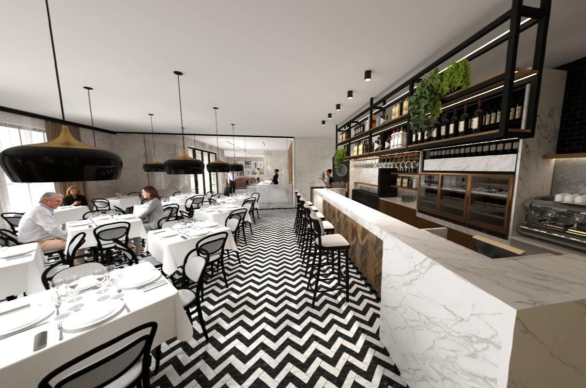 Restaurant Design 3D Visualization Render Idea Interior Design ...