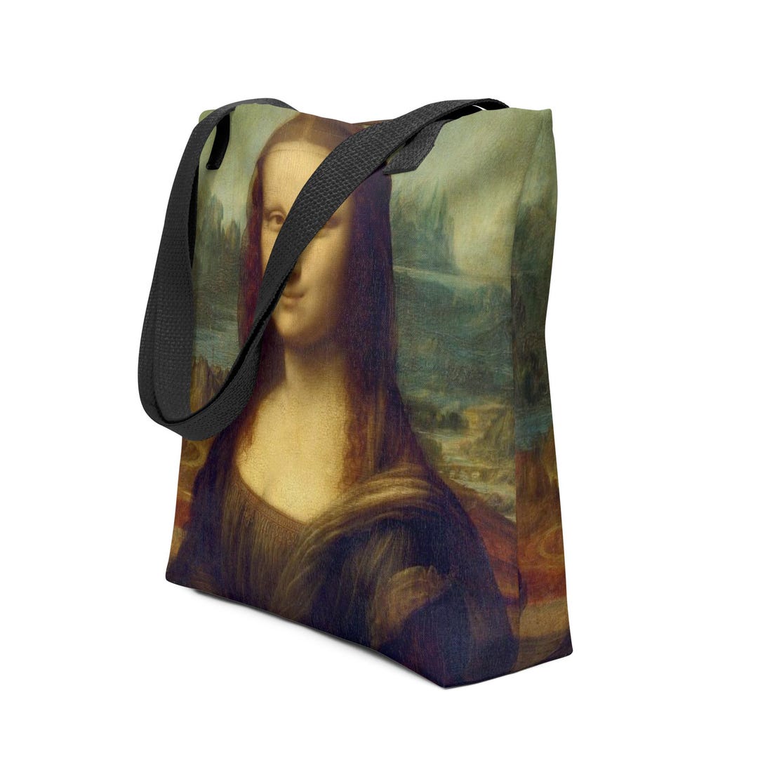Leonardo Da Vinci Inspired Mona Lisa Tote Bag - Etsy