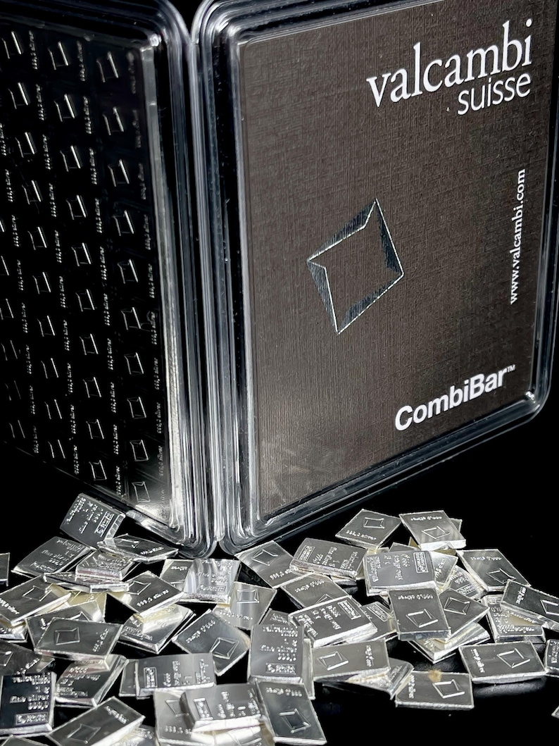 1 Gram Valcambi Silver Bar (.999 Fine) – Small Silver Bullion for ...