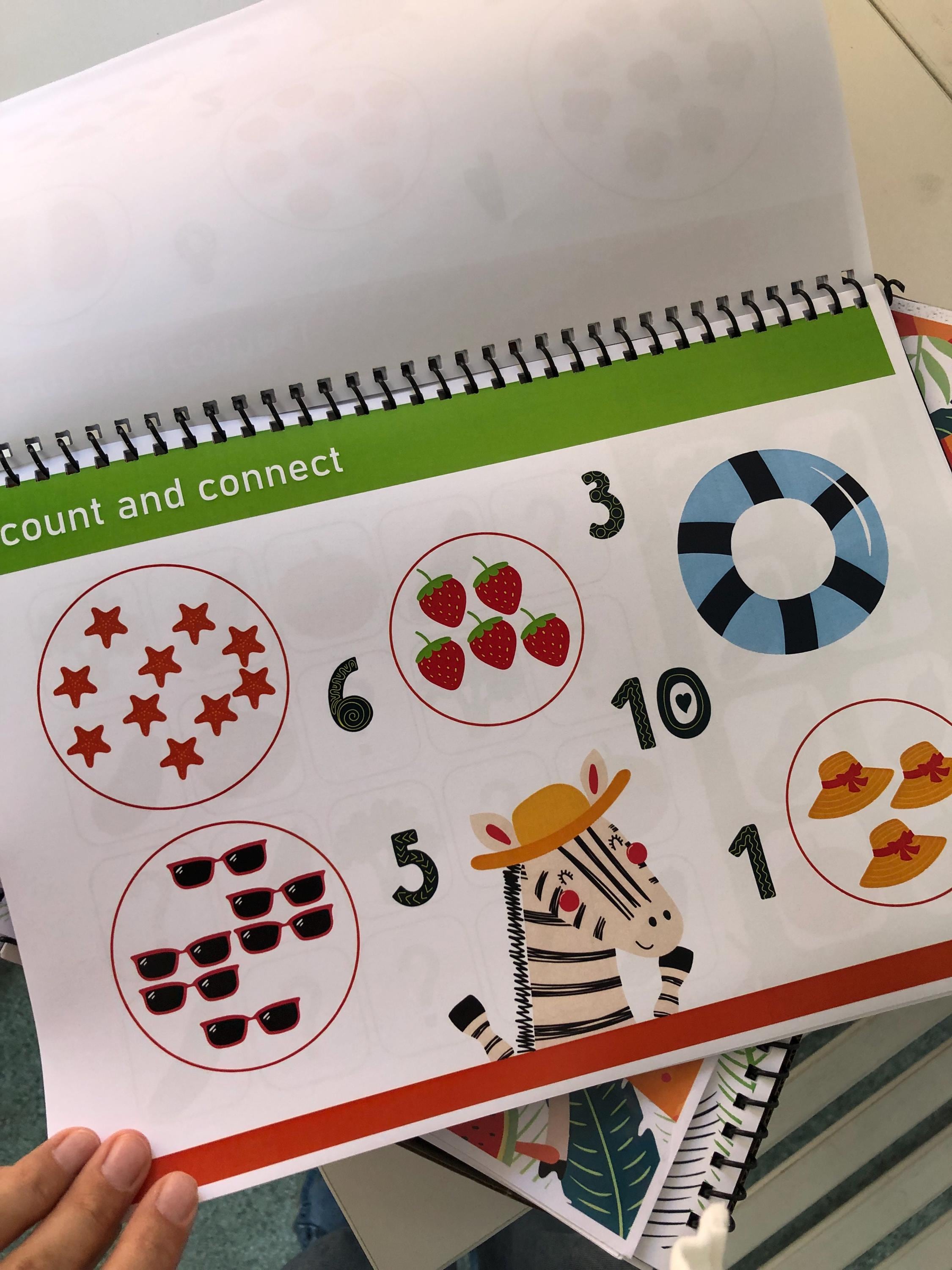 Printable Summer Activity Book for Preschoolers - Etsy