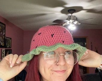 Watermelon Bucket Hat - Etsy