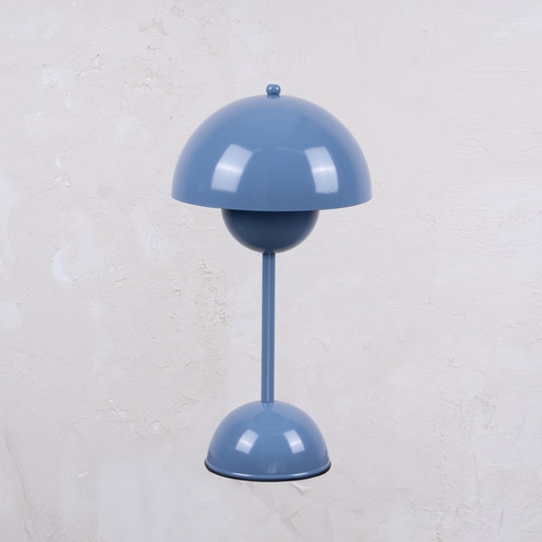 Blue Table Lamp - Etsy