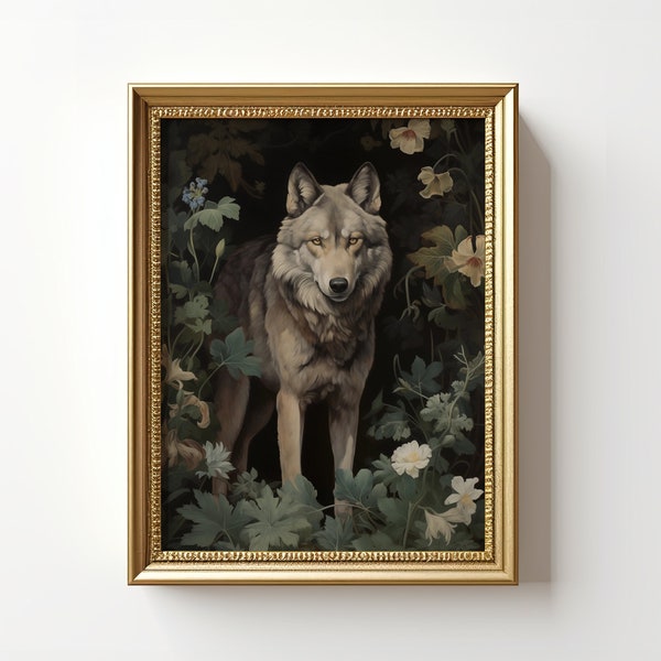 Wolf Portrait - Etsy