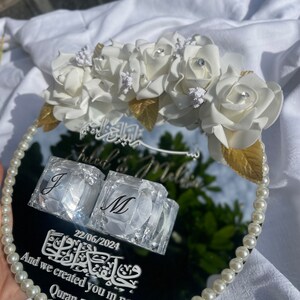 Nikkah Ring Mirror - Etsy
