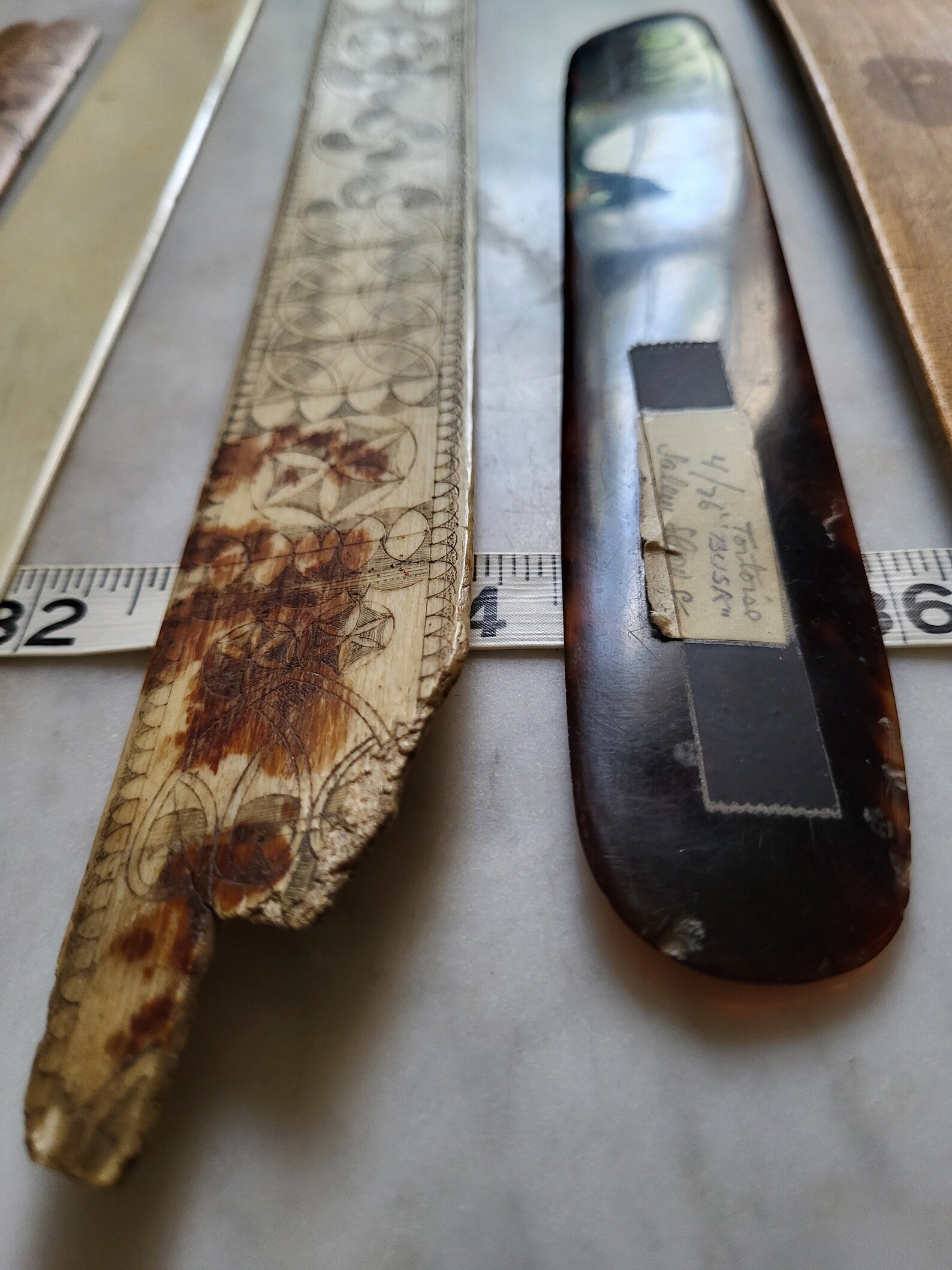 Antique Busk Stay Collection Corset Stays 11 Busks Georgian Era Prim ...