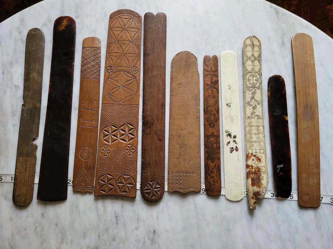 Antique Busk Stay Collection Corset Stays 11 Busks Georgian Era Prim ...