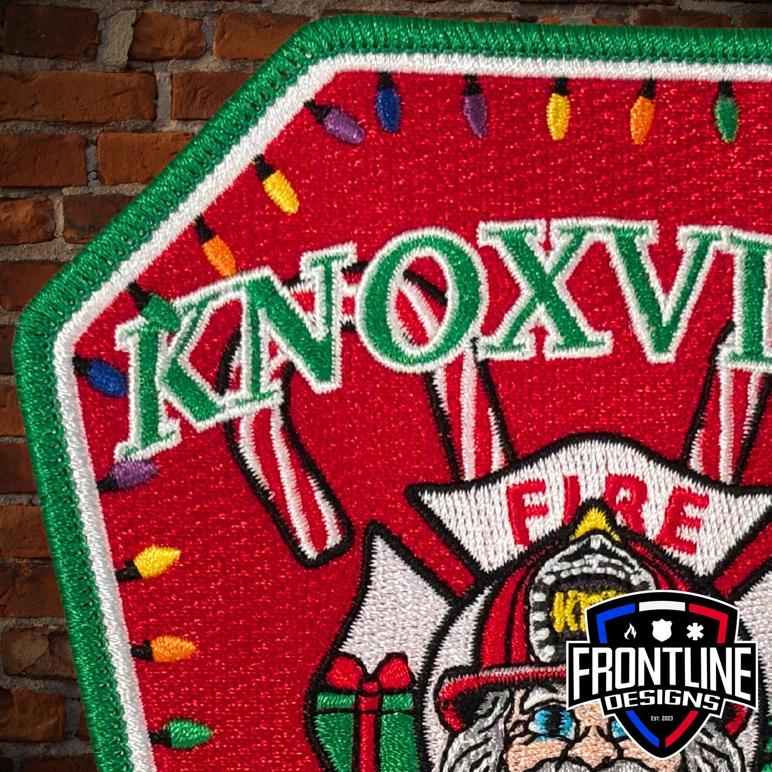 Knoxville, Iowa Fire Department Christmas Patch - Etsy