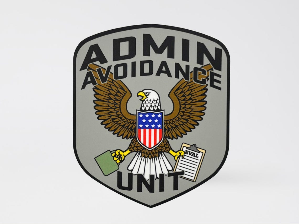 Admin Avoidance Unit Sticker - Etsy