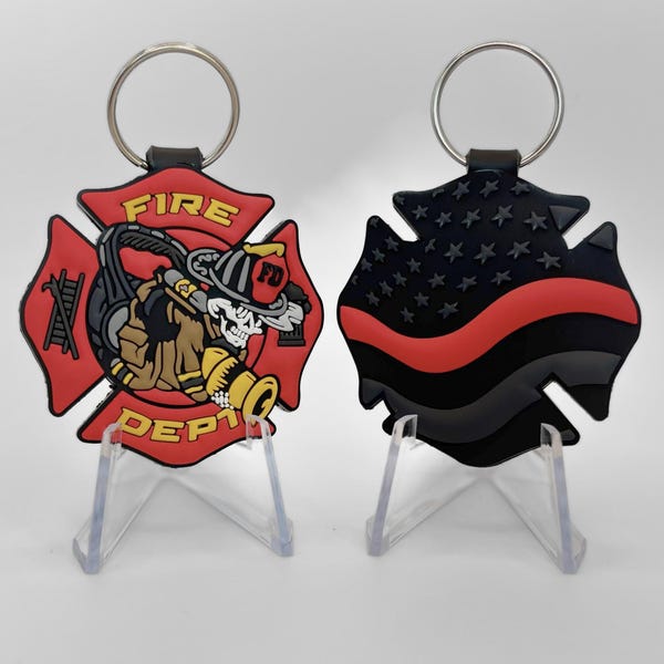Firefighter Key Holder - Etsy