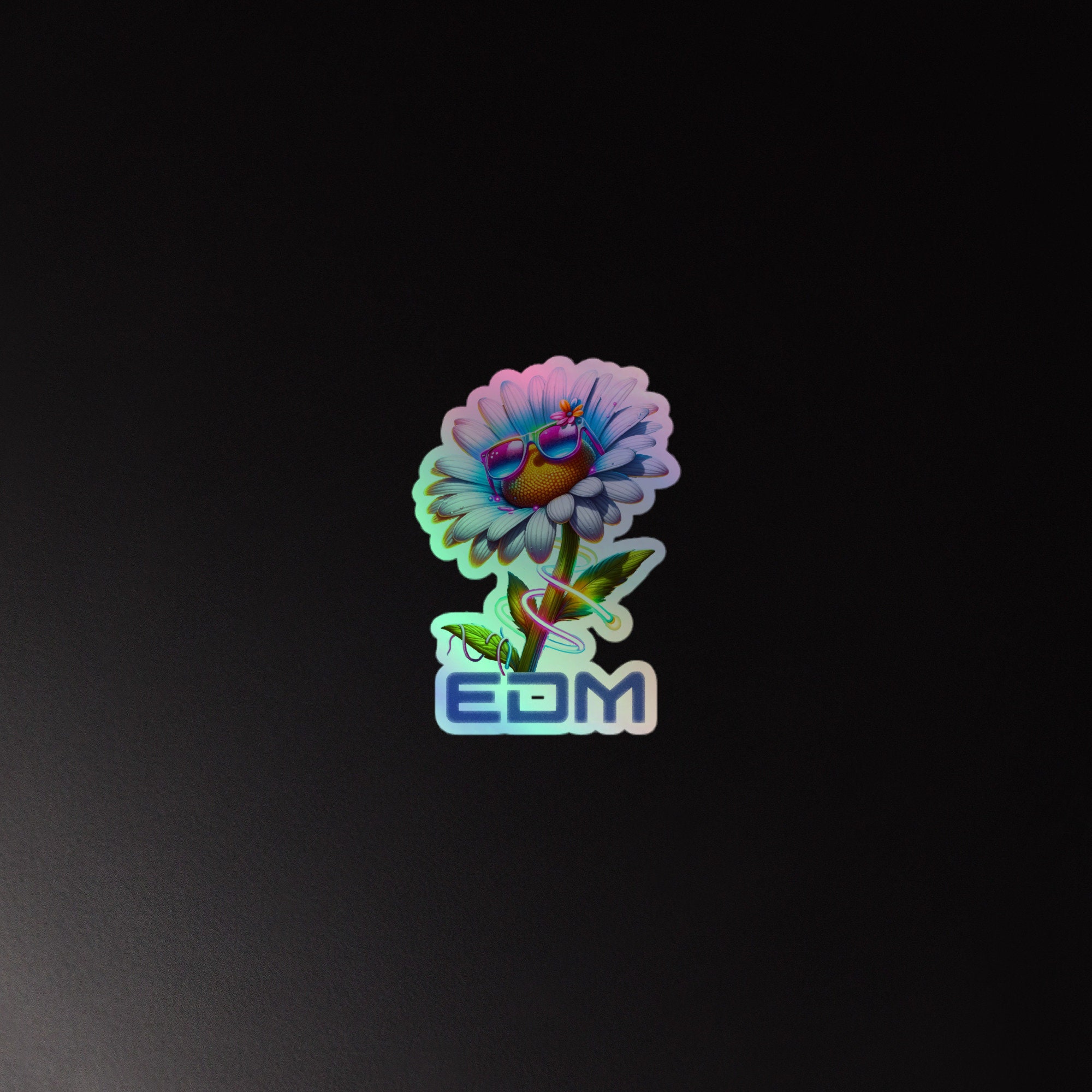 Daisy EDM Holographic Sticker Get Your Rave Gear Decals & Electronic ...