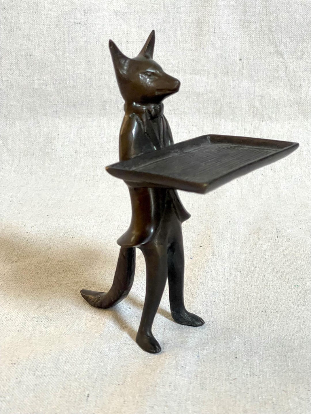 Bronze Fox Card Holder - Etsy
