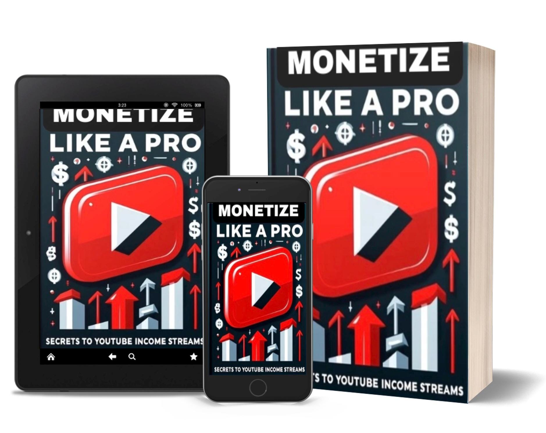 Monetize Like a Pro: Secrets to Youtube Income Streams - Etsy
