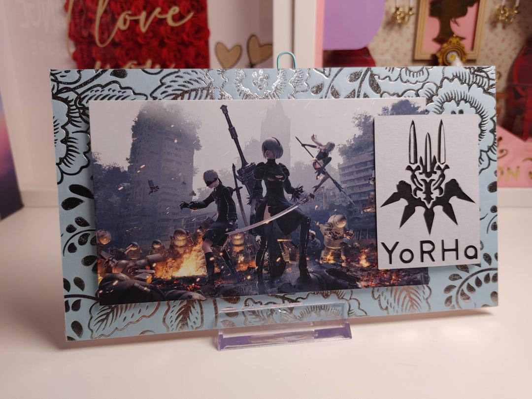 Nier Automata Wooden Plate 20 X 11,5 Cm Nier Automata Wooden Plate 20 X ...