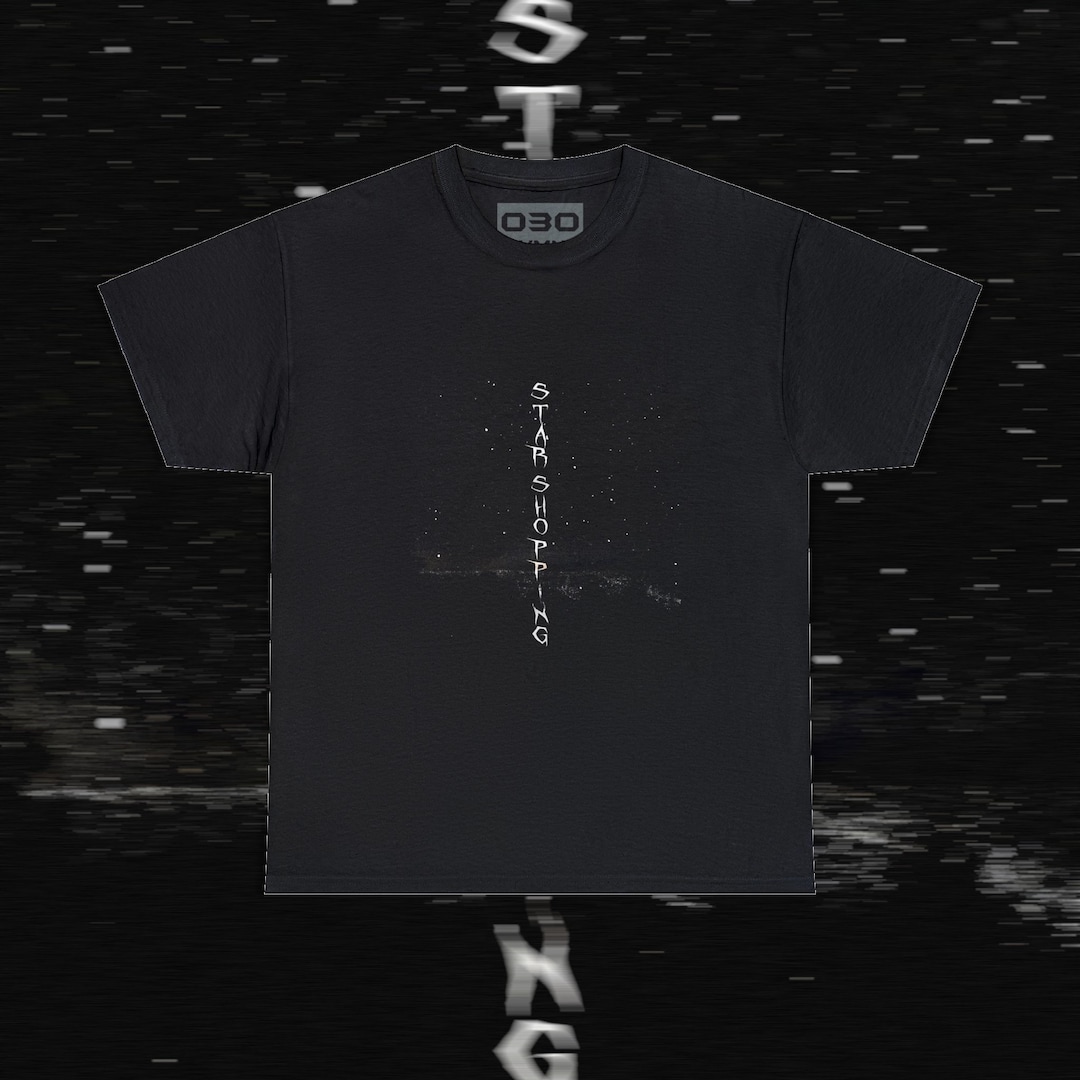 Lil Peep - Star Shopping Album Cover / Heavy Cotton T-shirt / Unisex ...