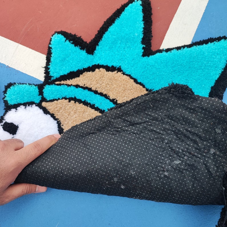 Rick and Morty Rug,tufted Rug,funny Rug,cool Rugs,colorful Rug,fun Rug ...