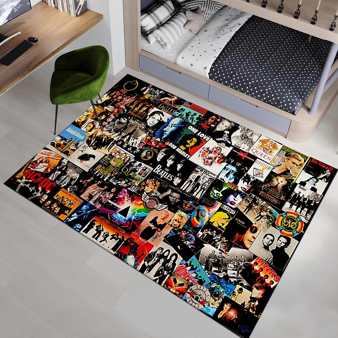 Heavy Metal Rug,rock Rug,music Rug,metal Rug,gothic Rug,popular Rug ...