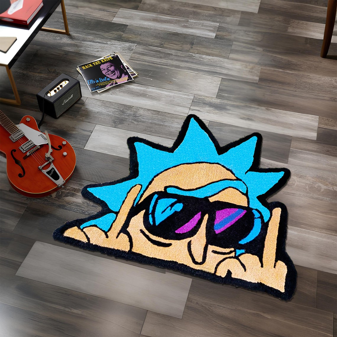 Rick and Morty Rug,tufted Rug,funny Rug,cool Rugs,colorful Rug,fun Rug ...
