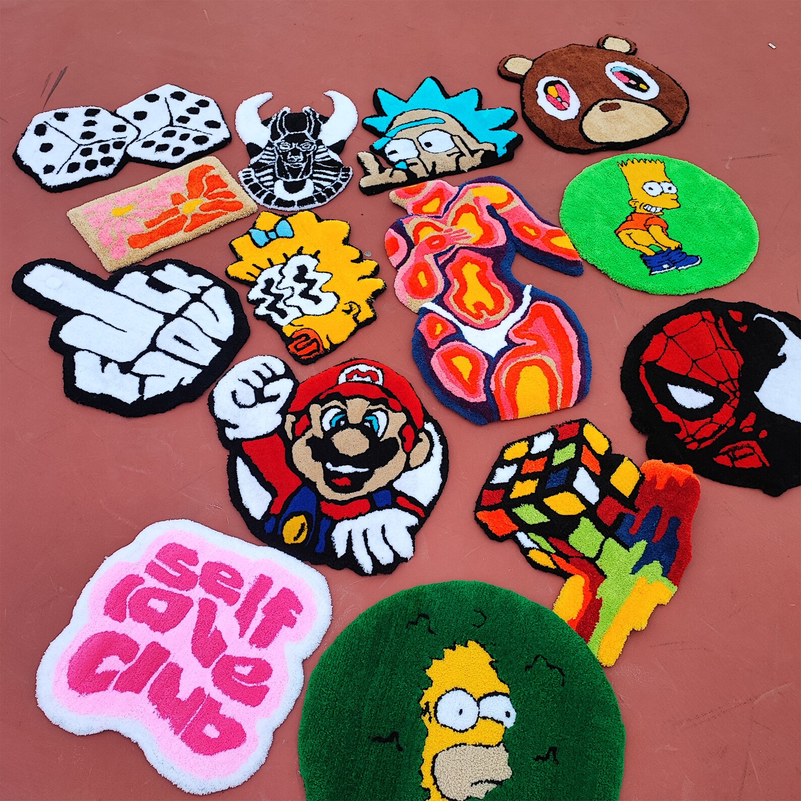 Rick and Morty Rug,tufted Rug,funny Rug,cool Rugs,colorful Rug,fun Rug ...