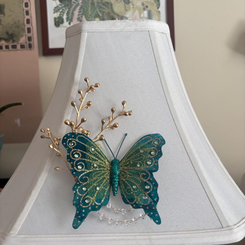 Butterfly Lampshade - Etsy