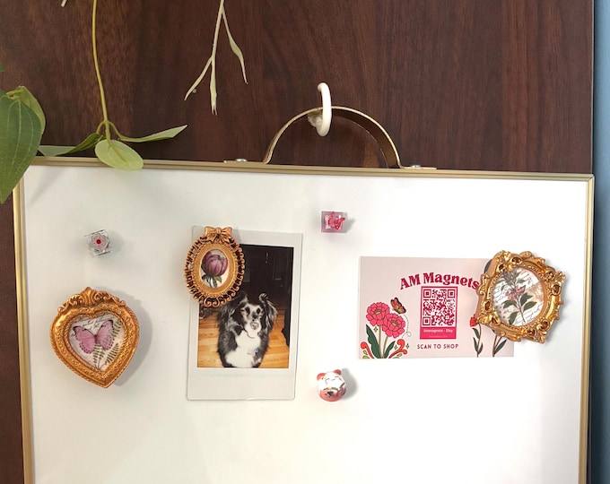 Gold Frame Collage Magnets - Etsy