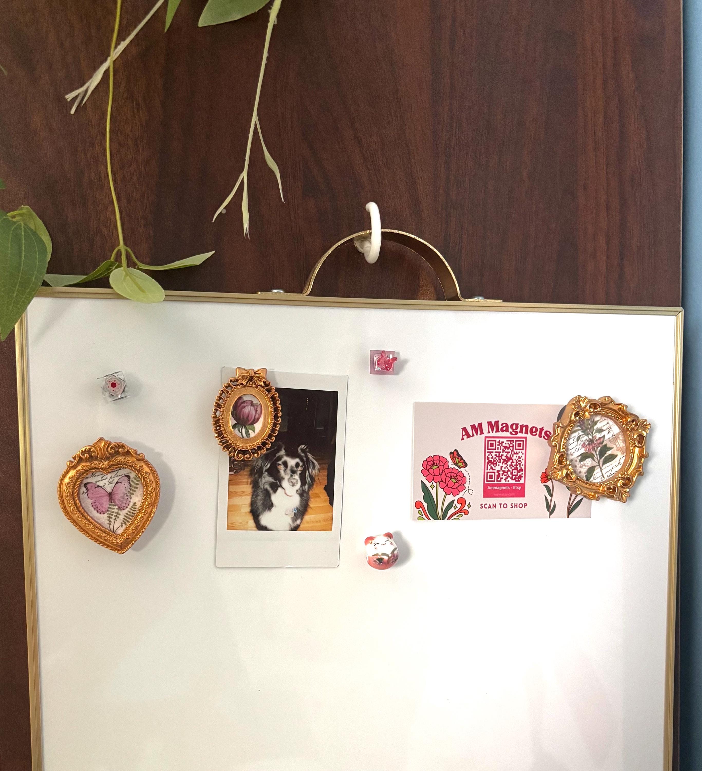 Gold Frame Collage Magnets - Etsy