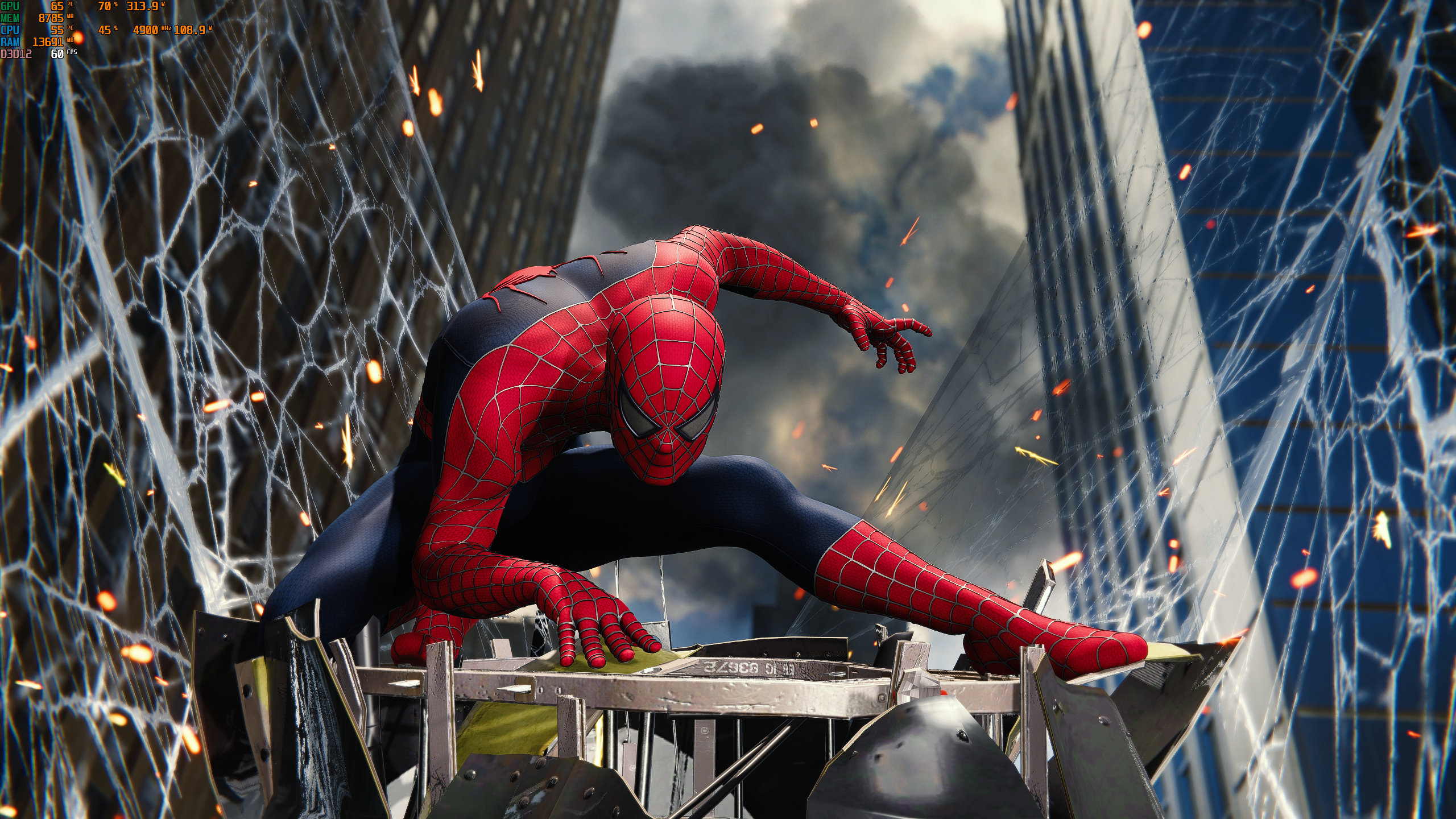 Spiderman Wallpaper Sam Raimi Suit (2004) - Etsy