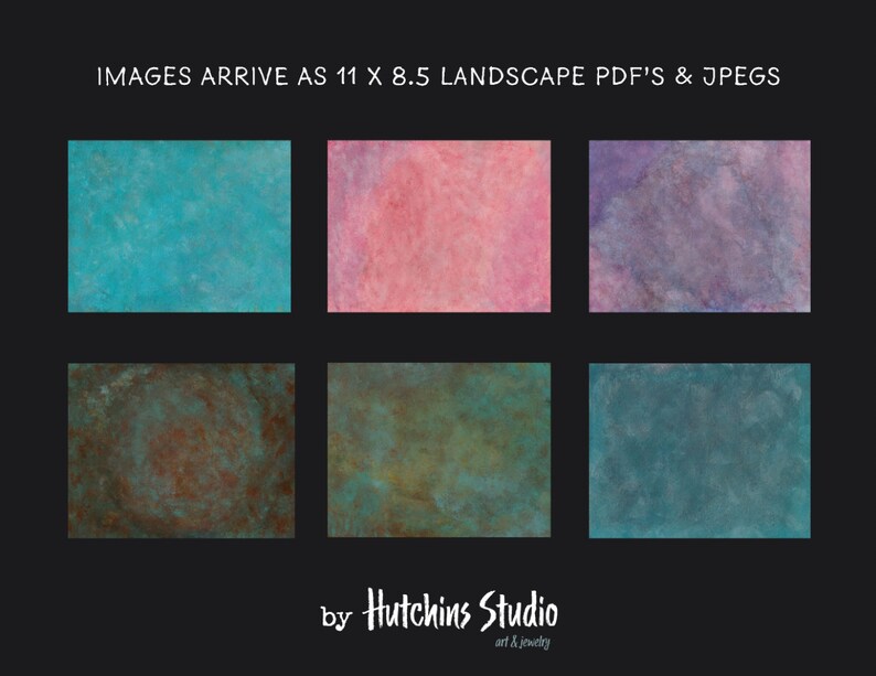 6 Printable Collage Pages Scrapbook Paper Download Mixed Media Collage ...