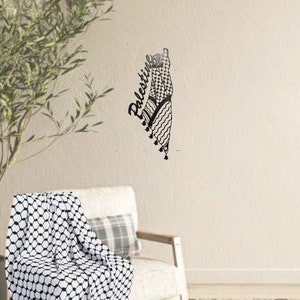 Felastine Map فلسطينيات Palestine Wall Art - Etsy Canada
