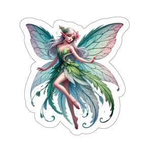Fairy Sticker - Enchanted Vinyl Decal for Laptops, Journals, and Water ...