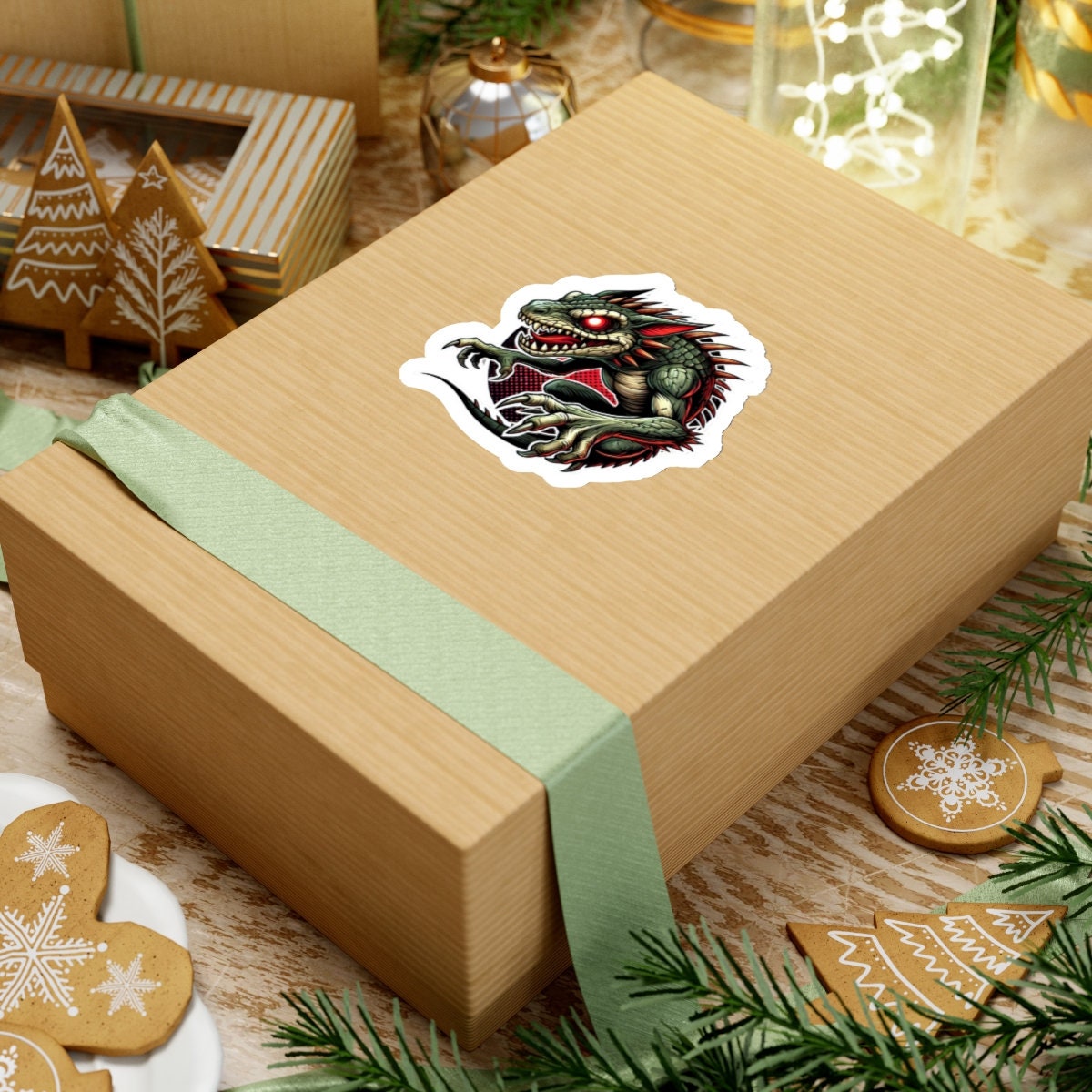 Chupacabra Sticker - Unique Cryptid Art Decal - Gift for Monster ...